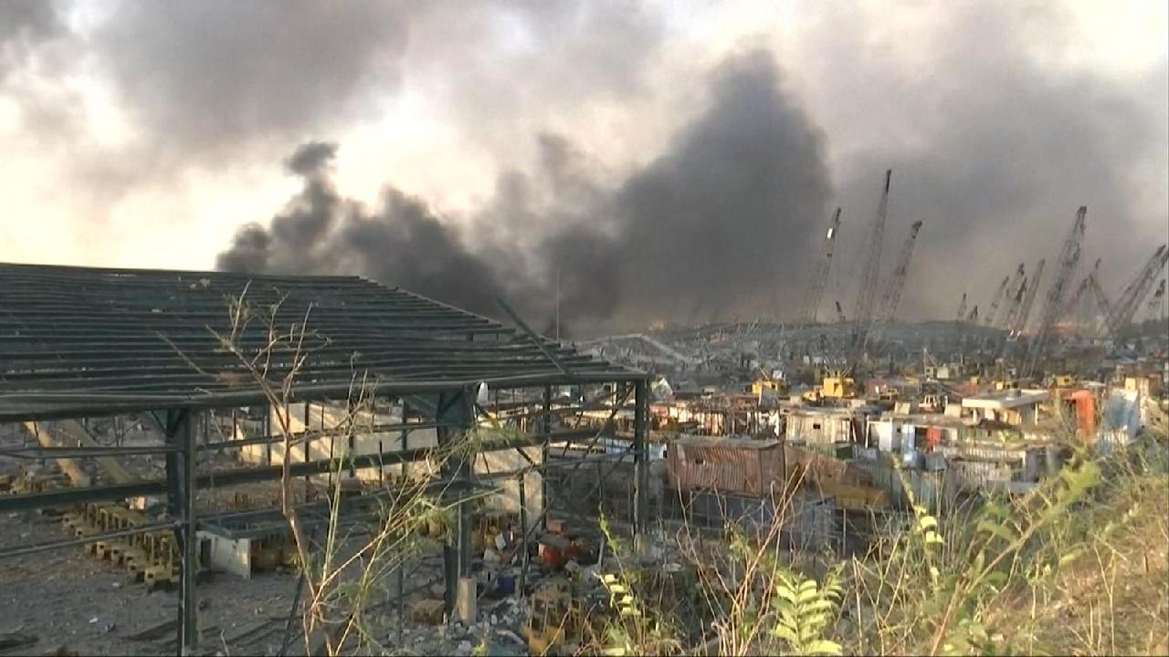 Beirut update: At least 10 dead after huge explosion in Lebanon - CGTN
