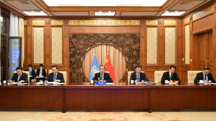 China's FM backs UN-centered multilateralism in post-pandemic world - CGTN
