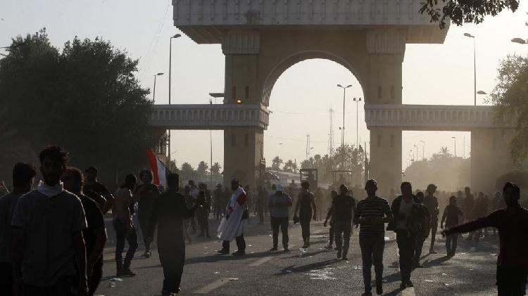 Iraqi army declares nationwide curfew from 1600 GMT - CGTN