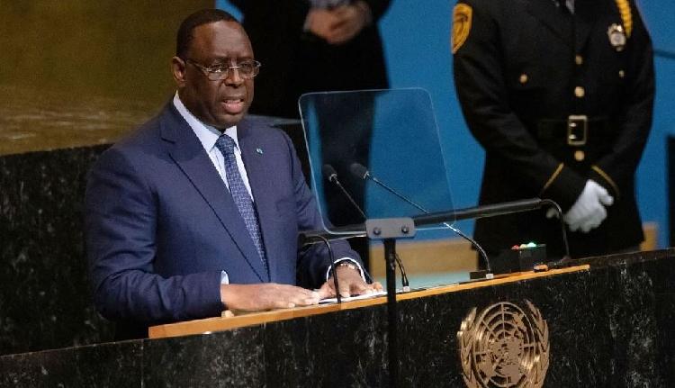 President Sall urges world against dragging Africa into "new cold war ...