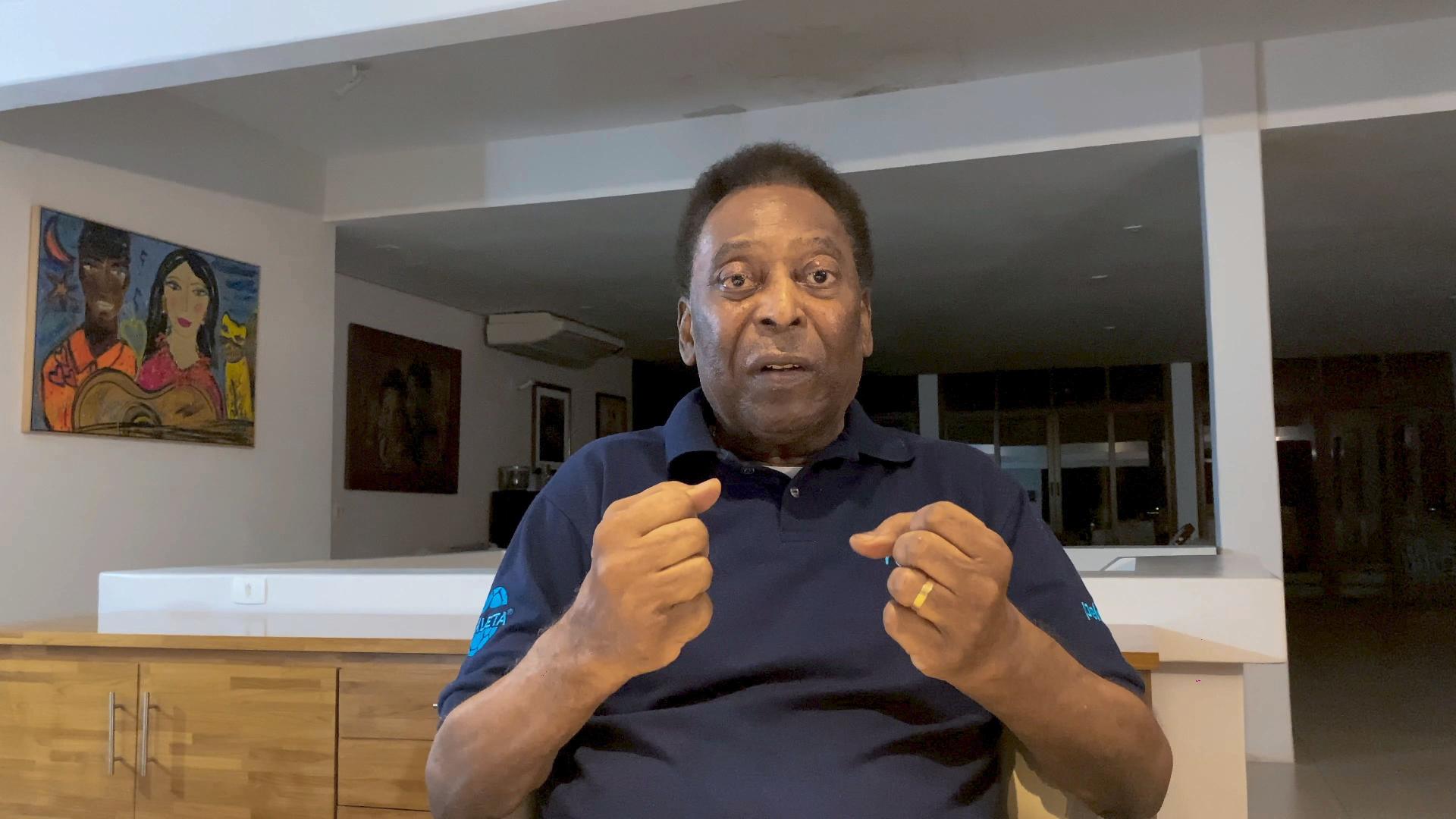 Football legend Pele hospitalized again - CGTN