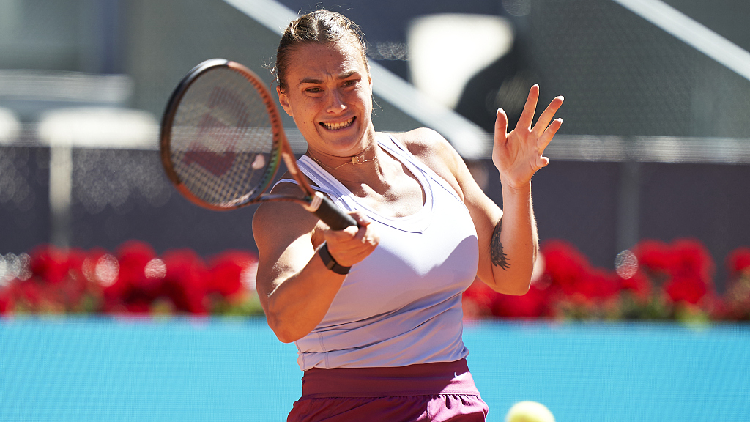 Sabalenka enjoys early birthday present with Madrid final spot - CGTN
